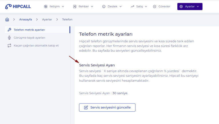 Servis Seviyesi nedir? - Bulutfon A.Ş